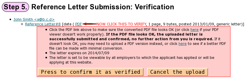 Sample reference letter requests